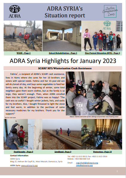 Publications for Download | ADRA Syria